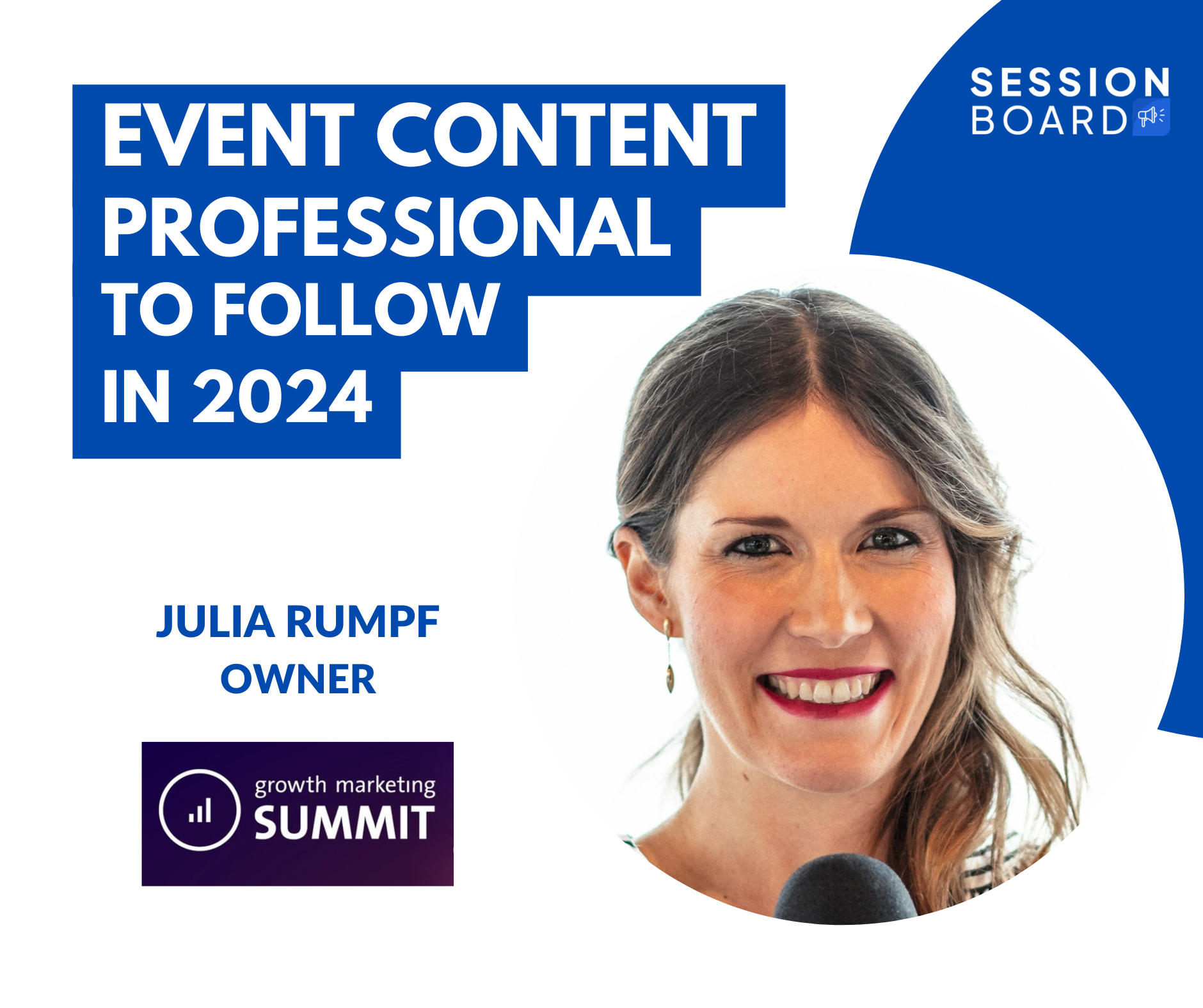 Julia Rumpf - Event Content Professionals to Follow 2024